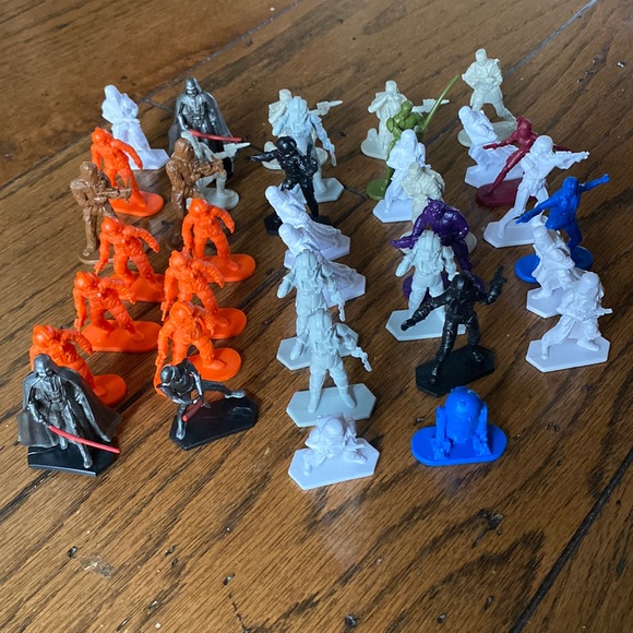 Toys | Star Wars Mini Action Figures 37 Total | Poshmark